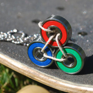 Build Your Own Single Bearing Necklace - Skateboard Rings, Skateboard ...