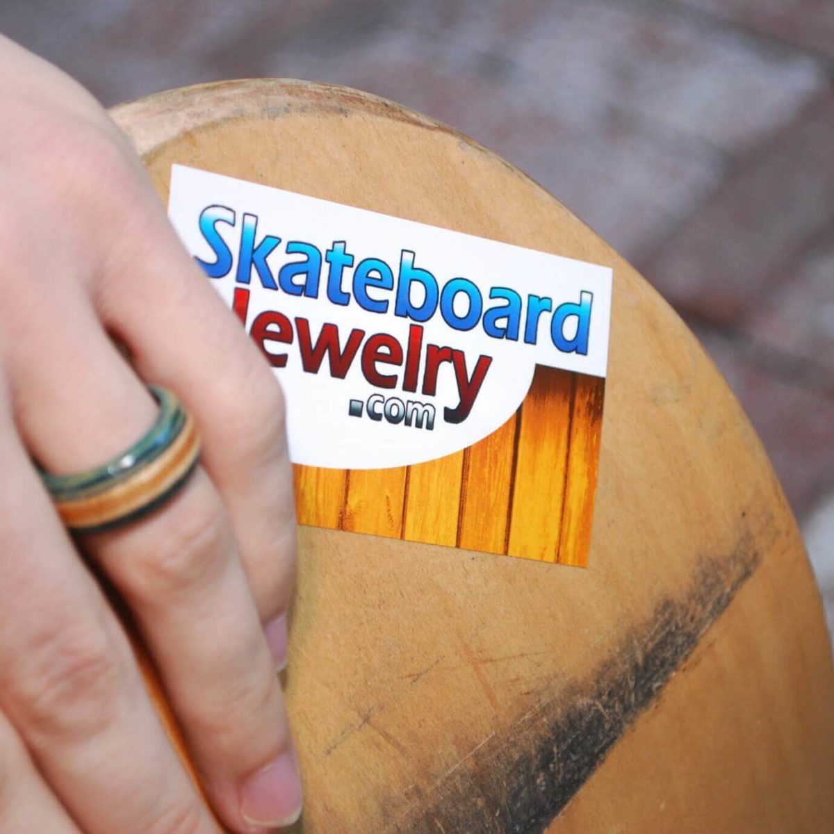 Recycled Skateboard Rings | Skateboard Gifts, Rings, Recycled Jewelry ...