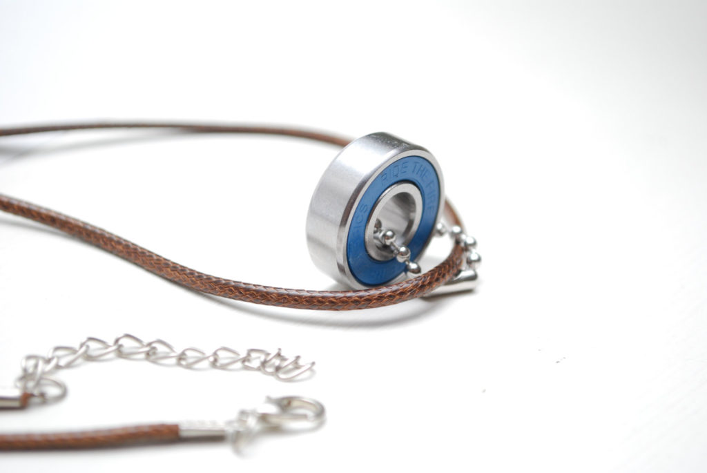 Build Your Own Single Bearing Necklace - Recycled Skateboard Rings ...